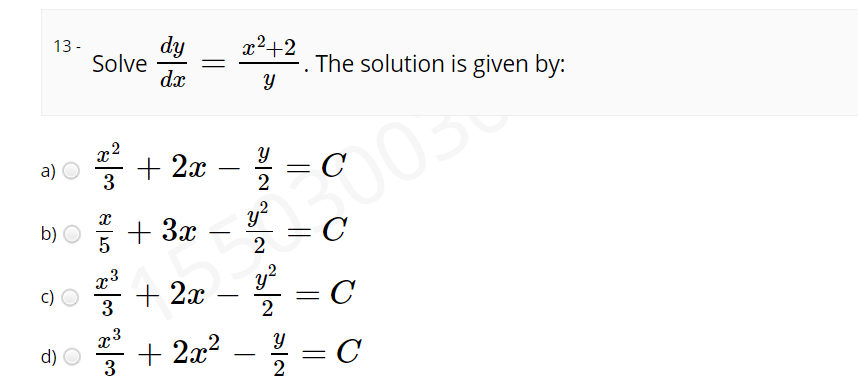 Solved 11 - Determine whether y(x) = 2e-2 + xe-X is a | Chegg.com