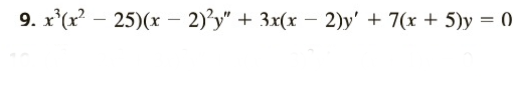 Solved In Problems 1-10 determine the singular points of the | Chegg.com
