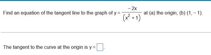 Solved Find an equation of the tangent line to the graph of | Chegg.com