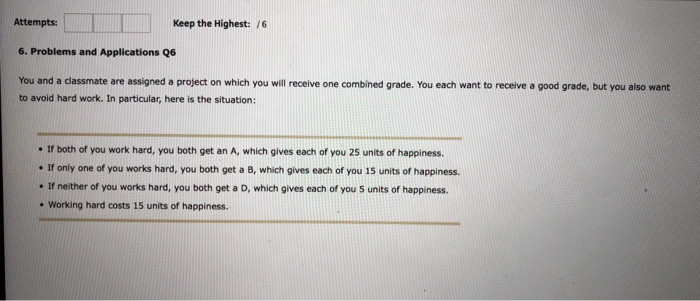 Solved Attempts 6. Problems and Applications Q6 You and a | Chegg.com