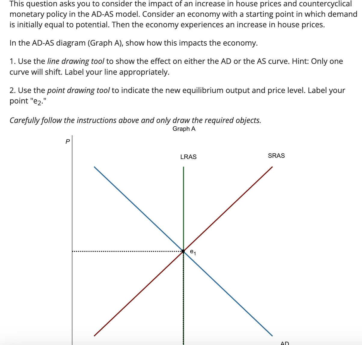 Solved This question asks you to consider the impact of an | Chegg.com