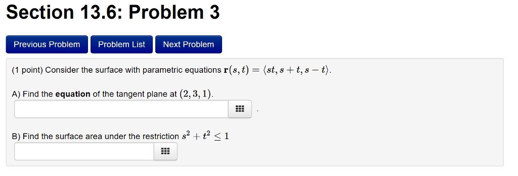 Solved Section 136 Problem3 Previous Problem Problem