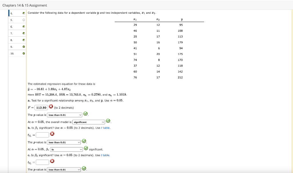 Solved Chapters 14 & 15 Assignment Consider the following | Chegg.com