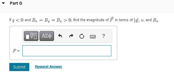 Solved The force on a charged particle moving in a magnetic | Chegg.com