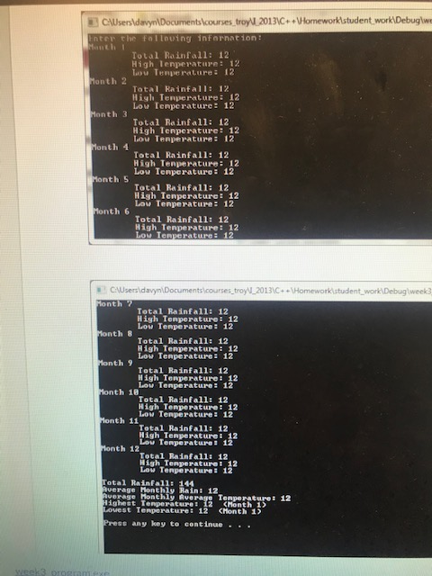 Solved THIS PROGRAM NEEDS TO BE MADE IN C++ The program | Chegg.com