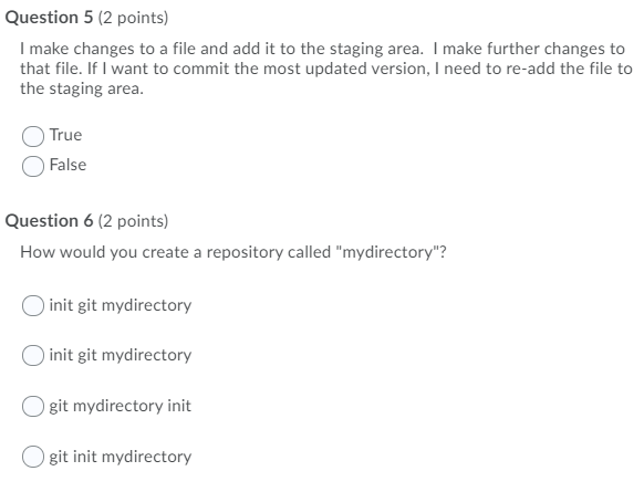 Solved Question 1 (2 points) A contains files, folders, and | Chegg.com