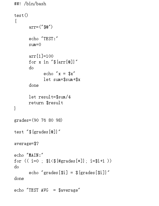 Solved Write a bash script called rec05.sh that curves the | Chegg.com