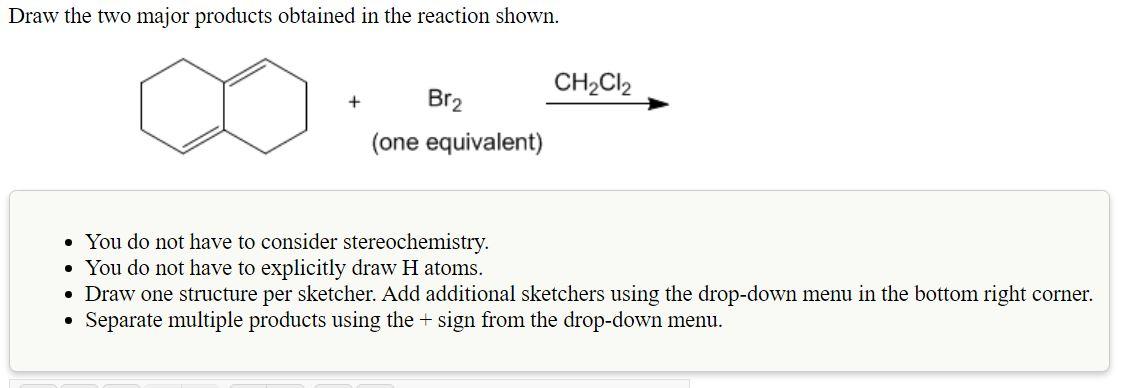 Solved Electrophilic Addition to Conjugated Dienes A) Draw 2 | Chegg.com