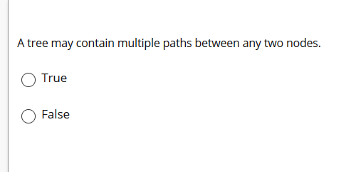 Solved A tree with n vertices has: one edge per vertex On - | Chegg.com