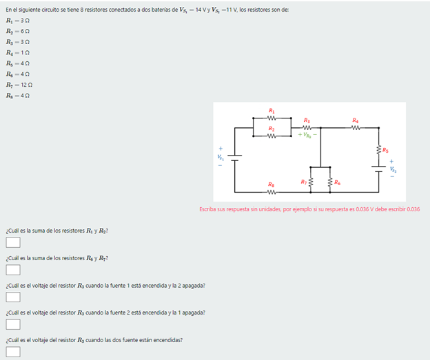 Solved In the following circuit there are 8 resistors | Chegg.com