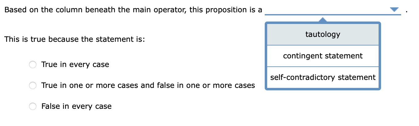 beneath the statement's main operator includes at | Chegg.com