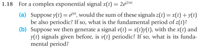 Solved For a complex exponential signal x(t) = 2ezt (a) | Chegg.com