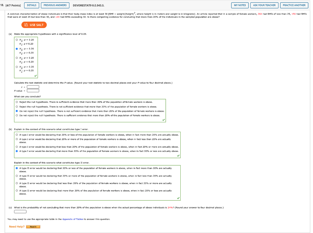 Solved 18. [4/7 Points) DETAILS PREVIOUS ANSWERS DEVORESTAT9 | Chegg.com