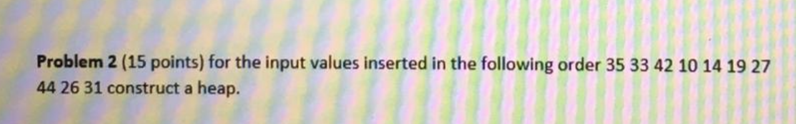 Solved Problem 2 (15 points) for the input values inserted | Chegg.com