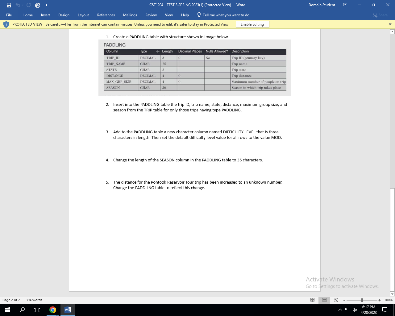 Solved Colonial Adventure Tours Use Colonial Adventure | Chegg.com