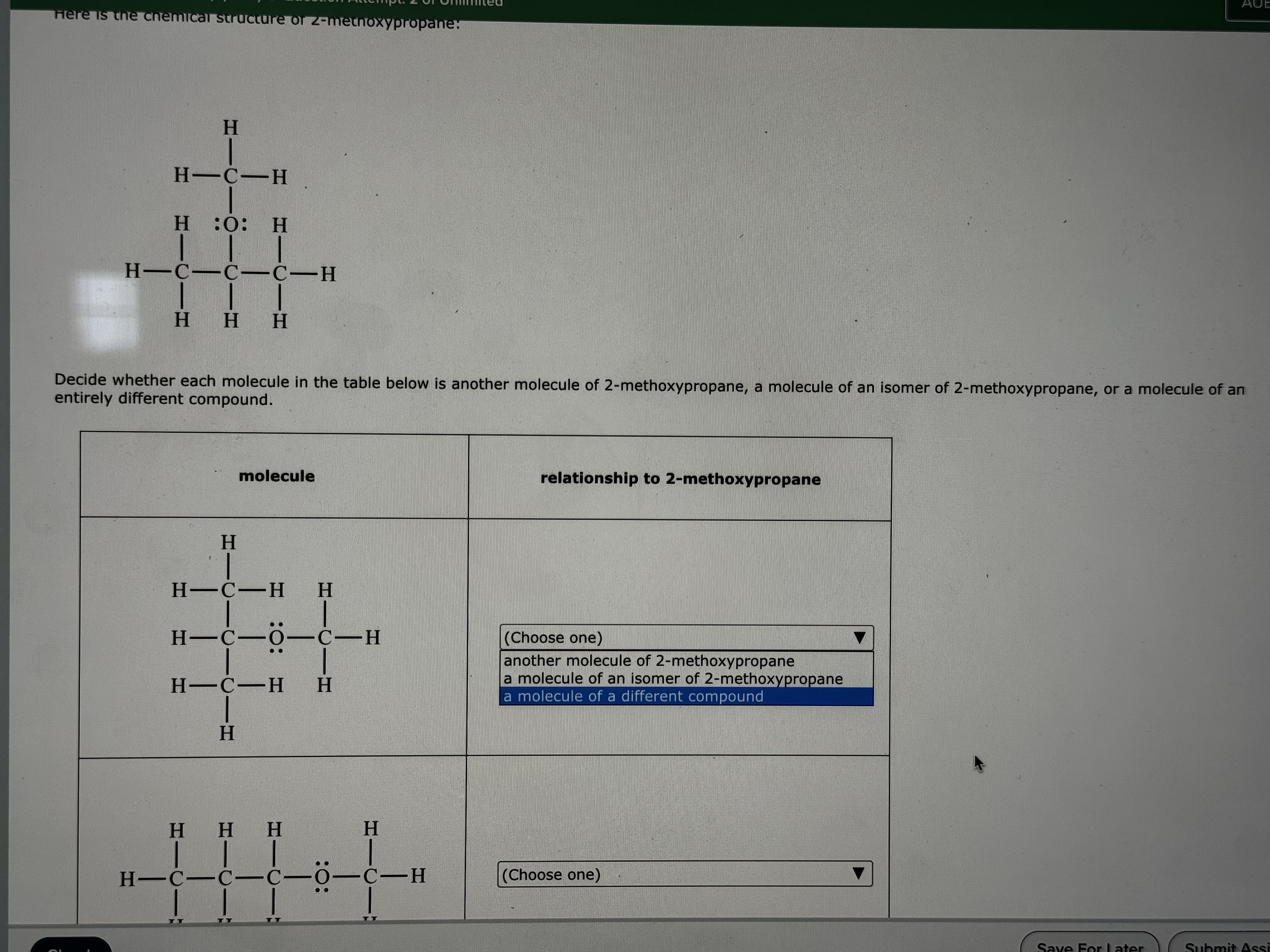 Solved Here is the chemical structure or | Chegg.com