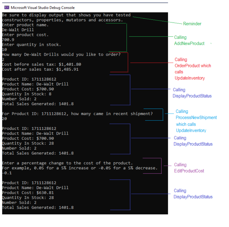 Solved Can you code this in C# please! Here are the | Chegg.com