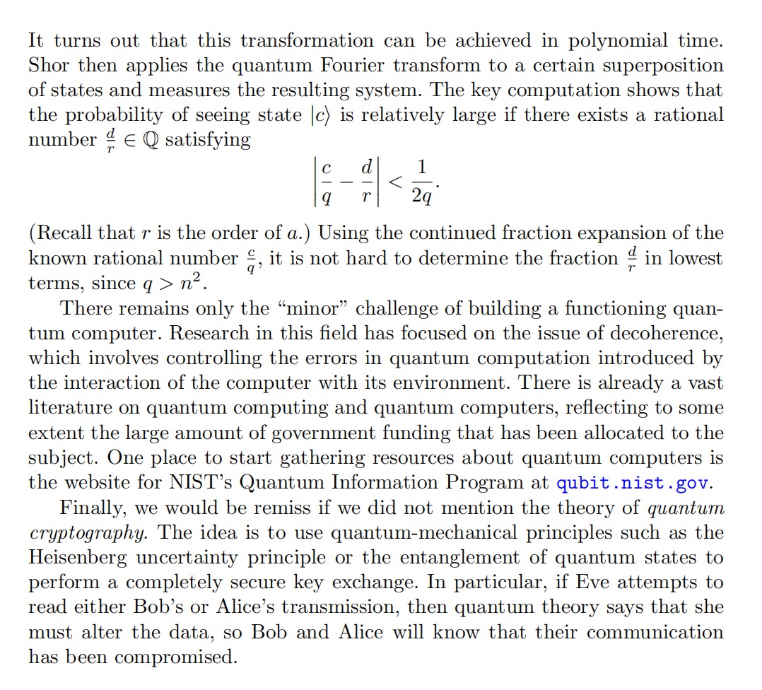 Solved 8.11 Quantum Computing The value of each bit in a | Chegg.com