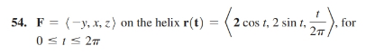 Solved 49–56. Work integrals Given the force field F, find | Chegg.com
