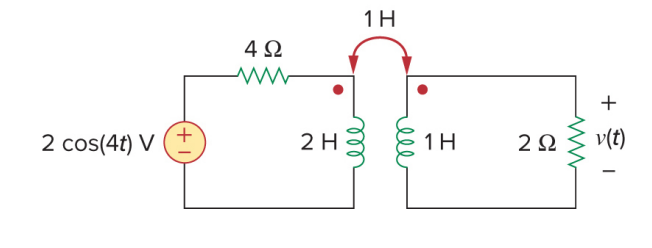 Solved For the above circuit, determine I1 and I2 | Chegg.com