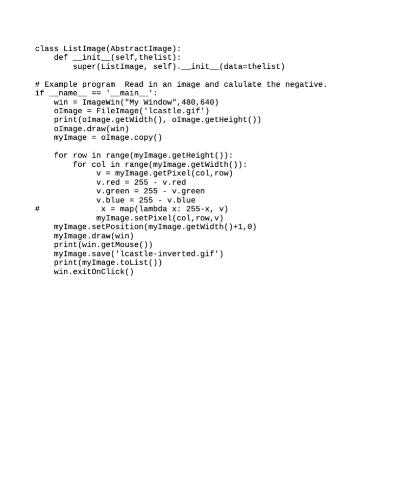 Solved 40 points) Let’s play with the example code from the | Chegg.com
