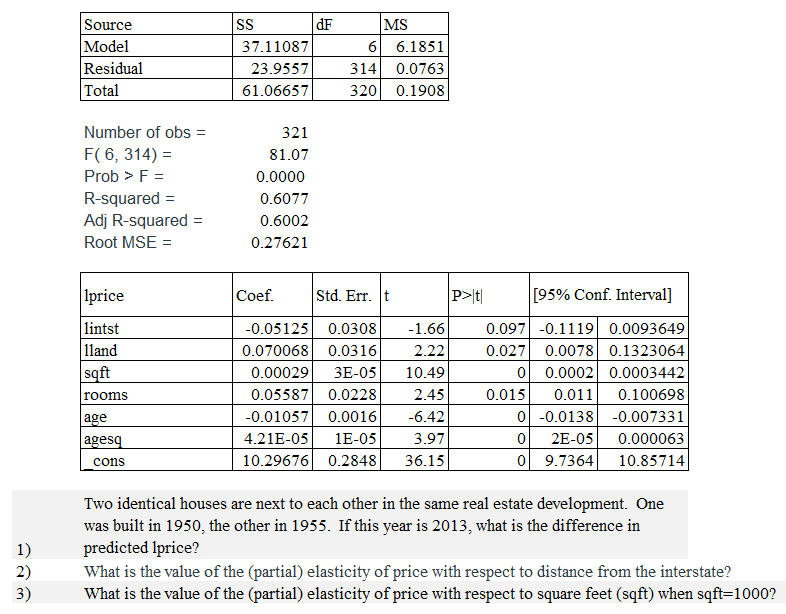 Solved Source Model Residual Total SS dF 37.11087 23.9557 | Chegg.com