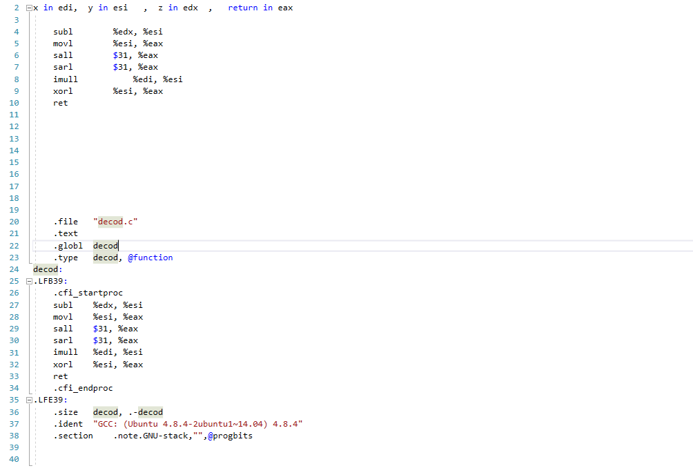 Solved Question: Write a decod.c code that when | Chegg.com