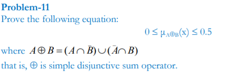 Solved Problem-11 Prove the following equation: OSMA@B(x)