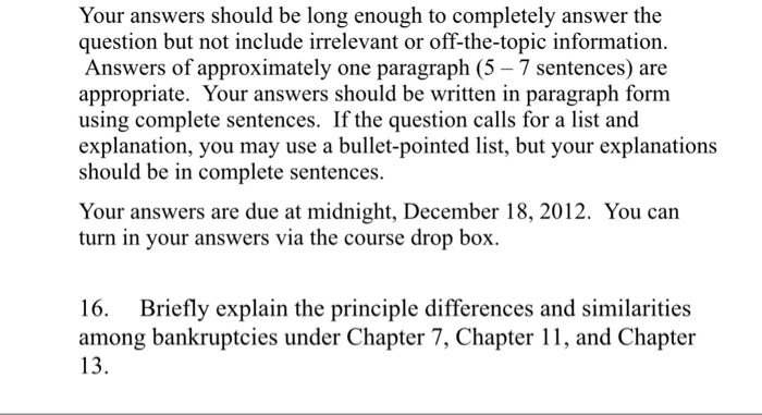 Solved 17. Explain and give examples of the differences and | Chegg.com