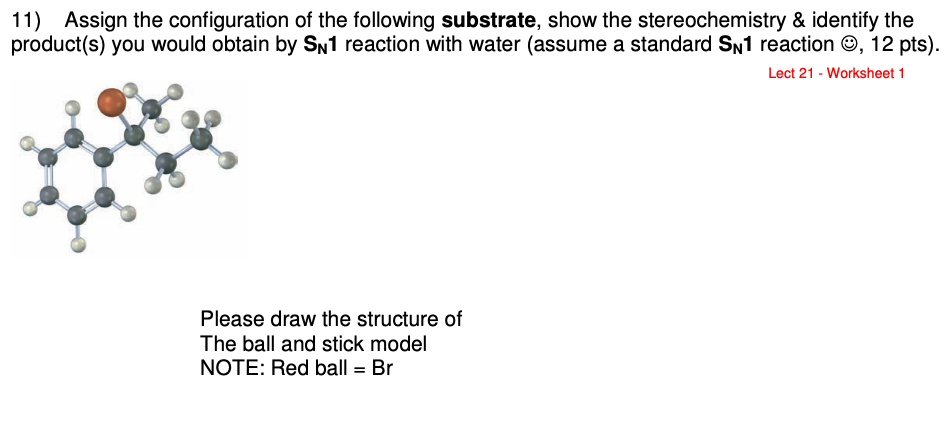 Solved Assign the configuration of the following substrate, | Chegg.com