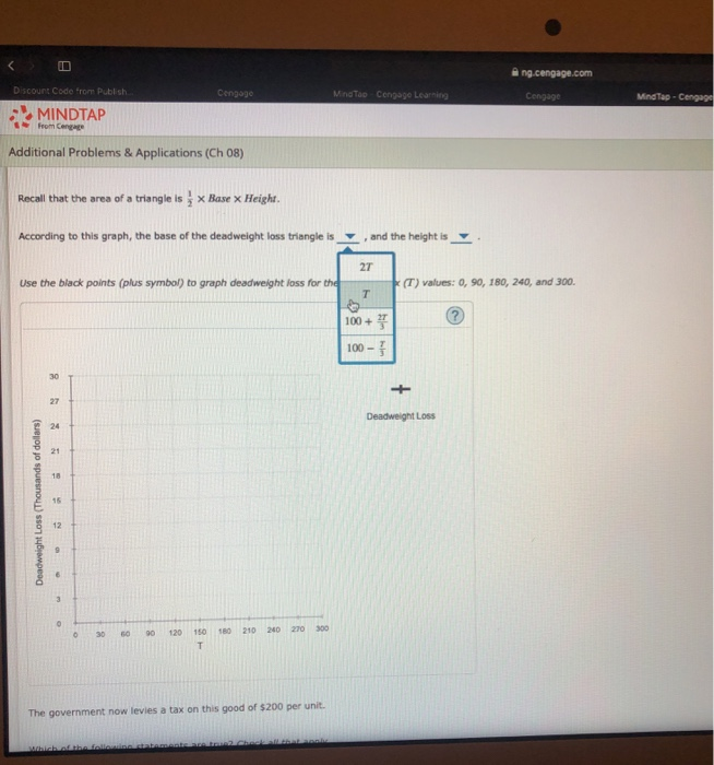 Solved daitional Problems &Applications (Ch 08) 1. | Chegg.com