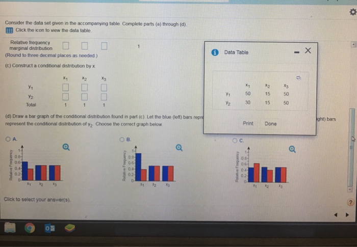 Solved consider the data set given in the accompanying table | Chegg.com Solved consider the data set given in the accompanying table | Chegg.com