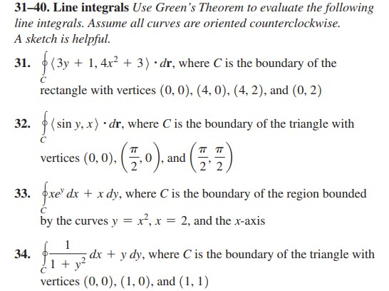 Solved 27-30. Green's Theorem, flux form Consider the | Chegg.com