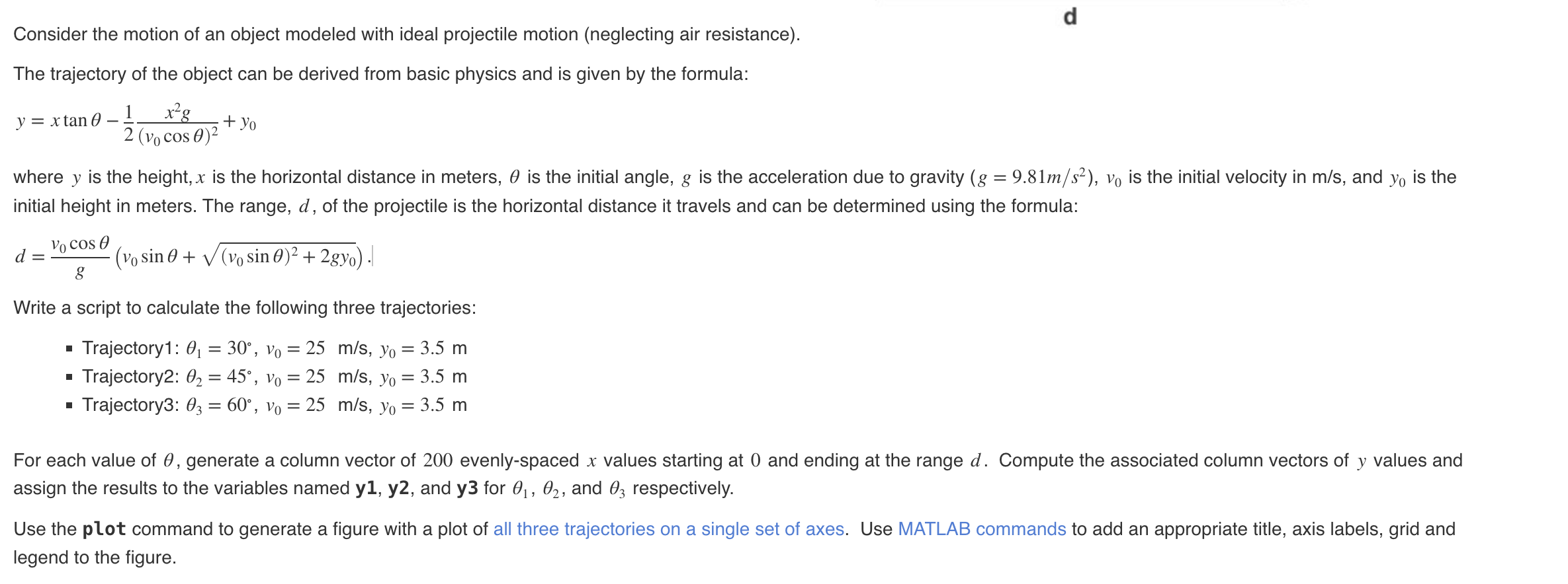 Solved Consider The Motion Of An Object Modeled With Ideal 