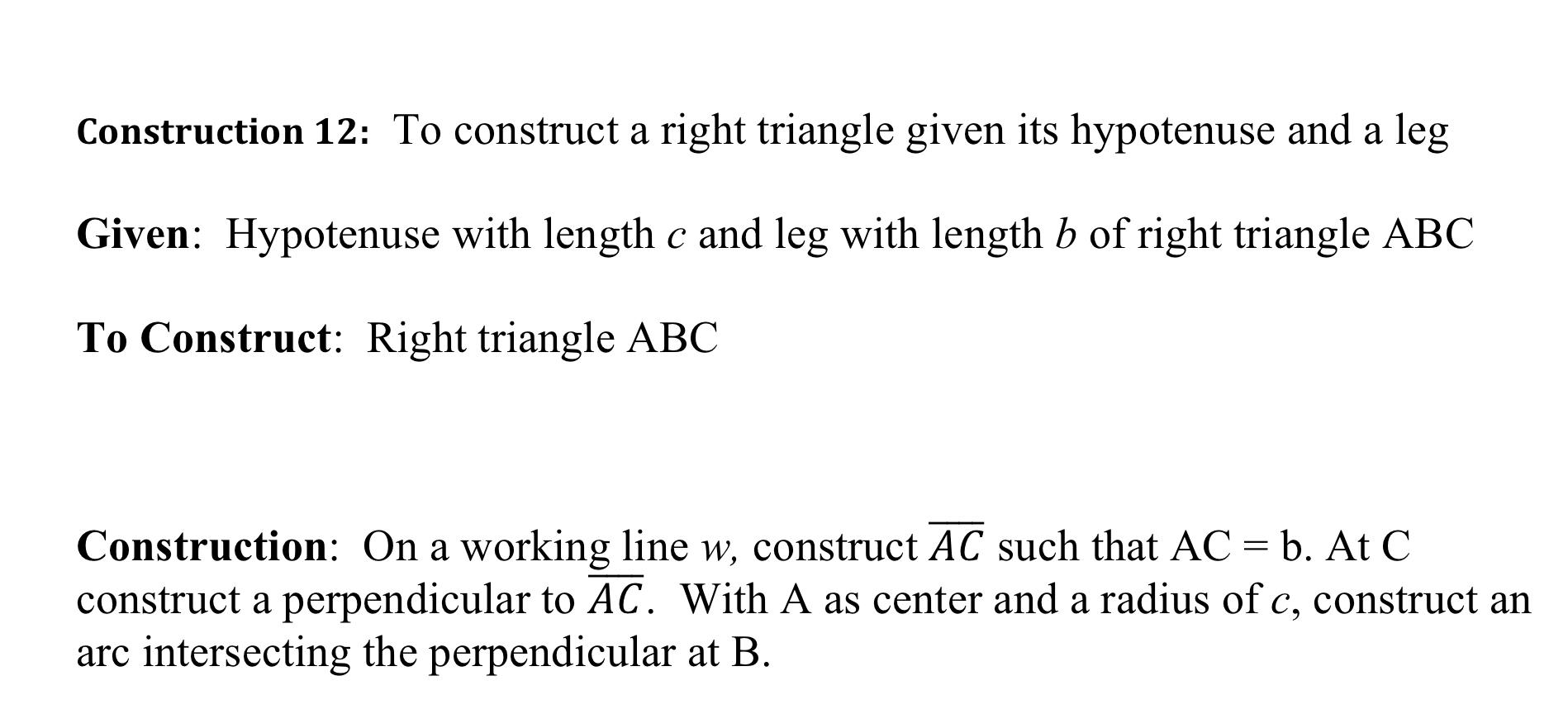 Solved Complete construction with straightedge and compass. | Chegg.com