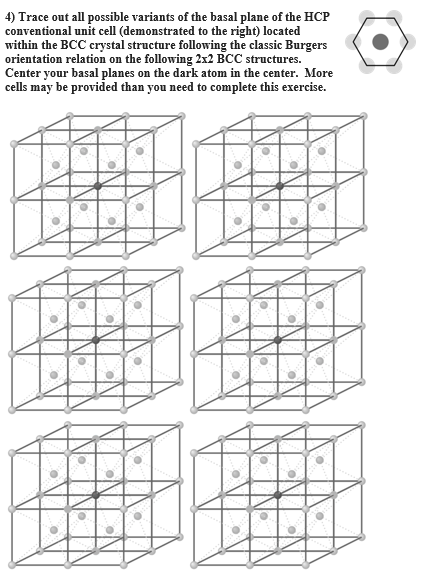 Trace out all possible variants of the basal plane of | Chegg.com