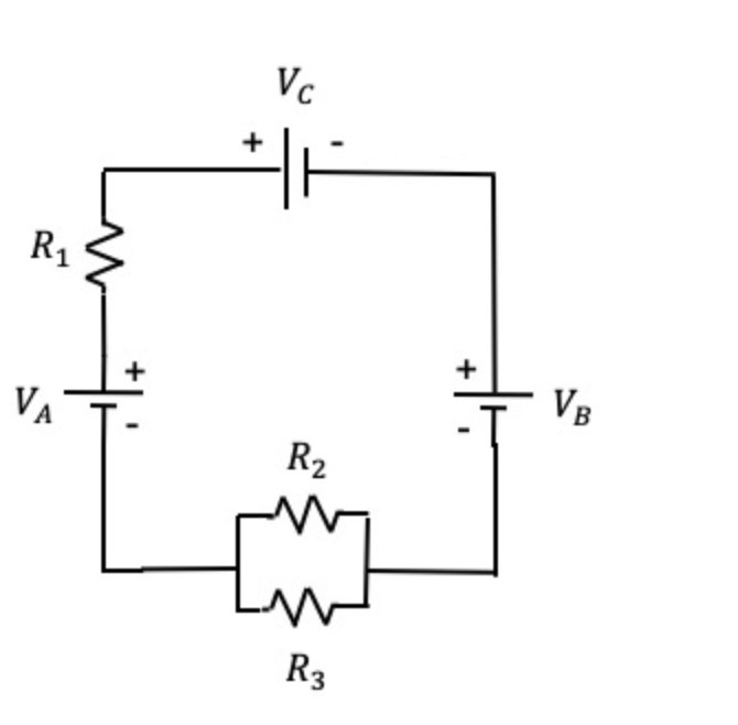 Solved The circuit shown in the figure below contains three | Chegg.com