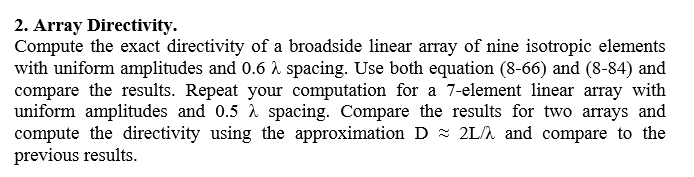 Solved 3 Binomial Array A Find The Excitations For A Six 4495