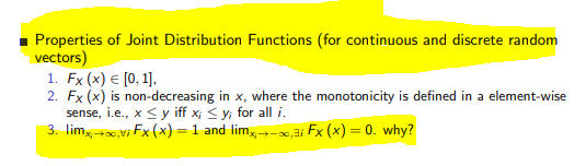Solved Properties of Joint Distribution Functions (for | Chegg.com