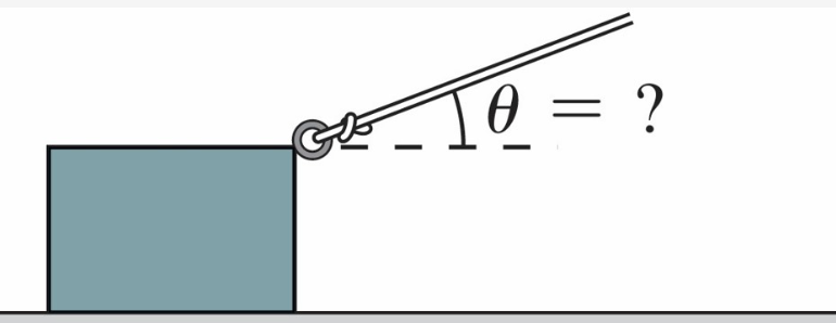 Solved You pull a box 35 m horizontally, using the rope | Chegg.com