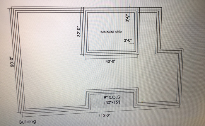 Solved 1. Estimate the formwork (in SFCA) needed for the | Chegg.com