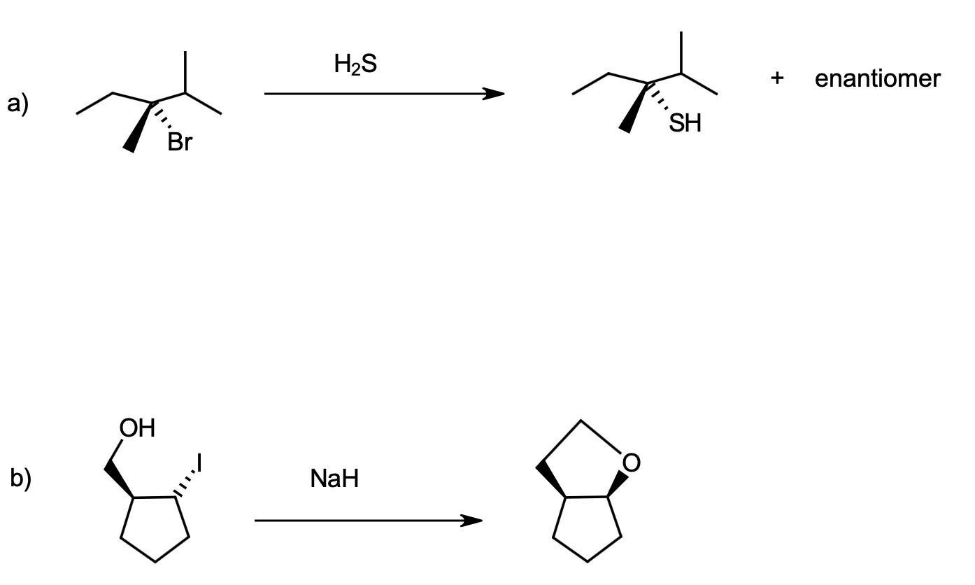 Solved Draw full mechanisms, including all intermediates and | Chegg.com