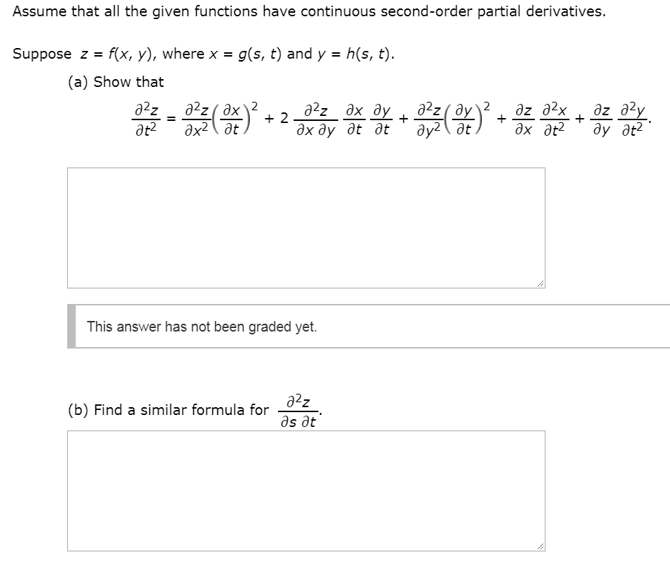 Solved Assume that all the given functions have continuous | Chegg.com