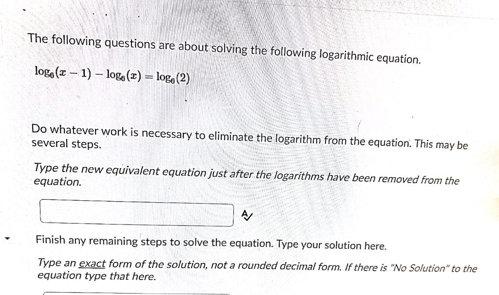 Solved The following questions are about solving the | Chegg.com
