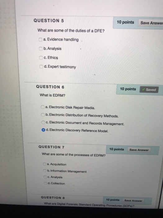 Solved Question Completion Status: QUESTION 8 10 points Save | Chegg.com