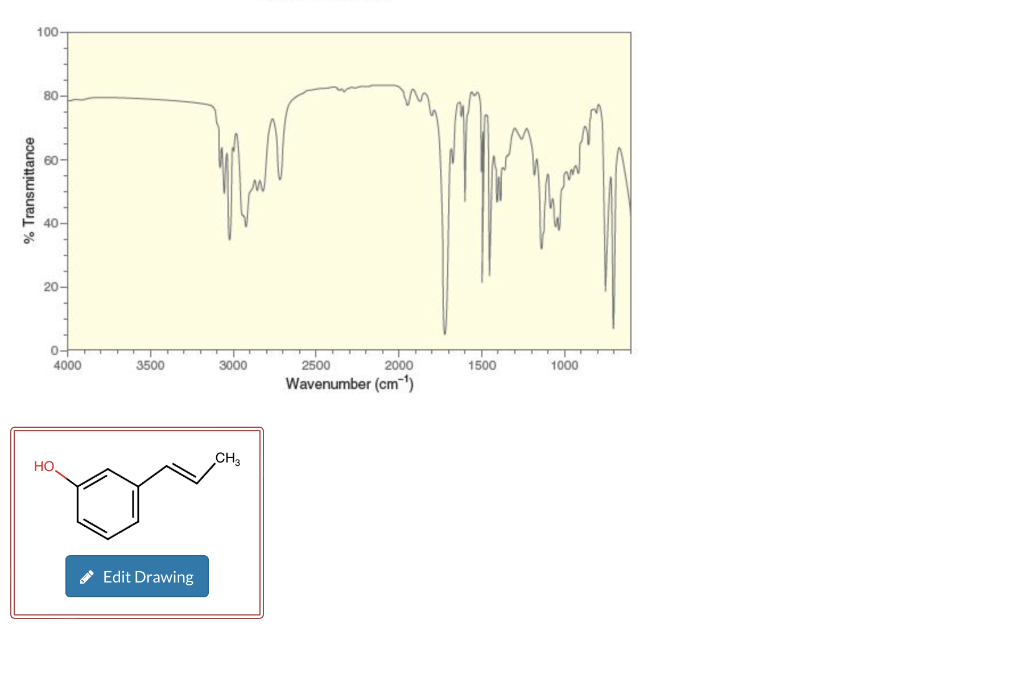 Solved A compound with molecular formula C9H10O exhibits the | Chegg.com