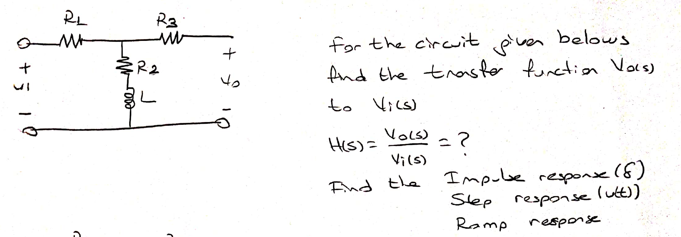 Solved R3 RL M w + ER2 for the circuit piker belows find the | Chegg.com