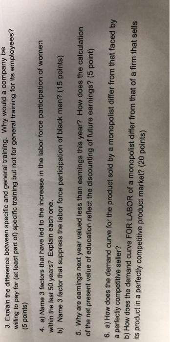 Solved 3. Explain the difference between specific and | Chegg.com