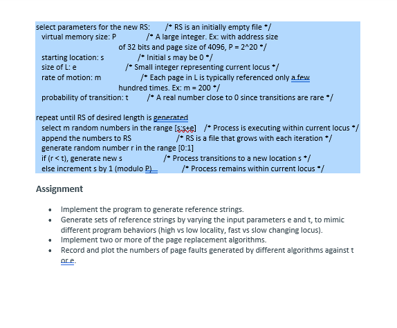 Solved CSCl 331 Project Four Note: This is a project from | Chegg.com