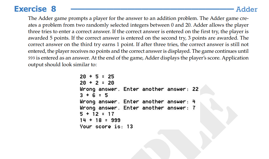 Solved The following exercises must be created with a GUI | Chegg.com